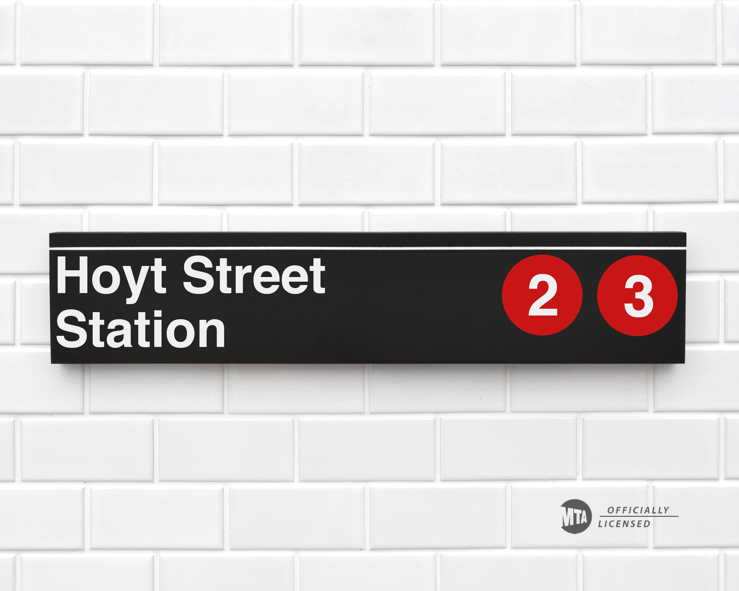 Hoyt Street Station - New York City Subway Sign - Wood Sign - Etsy