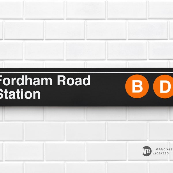 Custom Subway Sign - Etsy