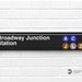 Broadway Junction Station - New York City Subway Sign - Wood Sign - Etsy
