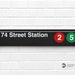 174 Street Station New York City Subway Sign Wood Sign - Etsy