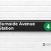 Burnside Avenue Station New York City Subway Sign Wood - Etsy
