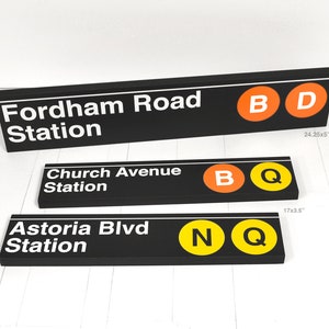 Beverley Road Station - New York City Subway Sign - Wood Sign - Etsy