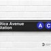Utica Avenue Station - New York City Subway Sign - Wood Sign - Etsy