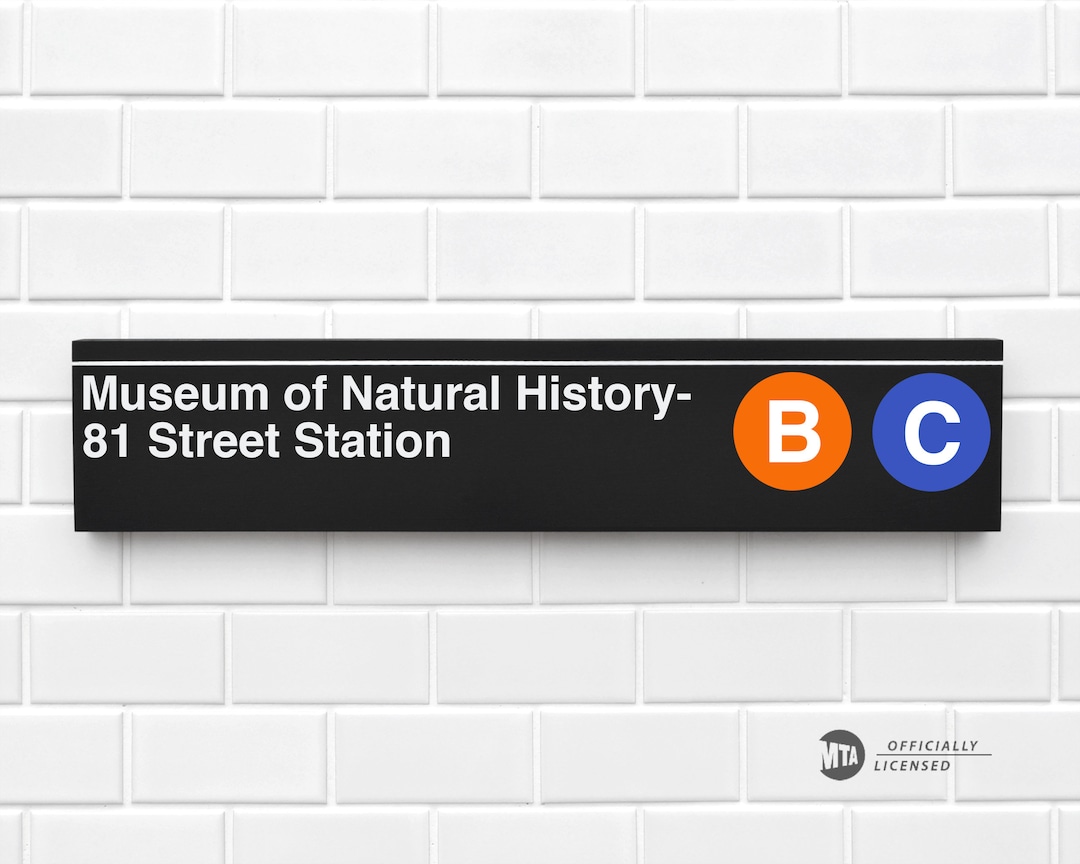 Museum of Natural History- 81 Street Station - New York City Subway ...