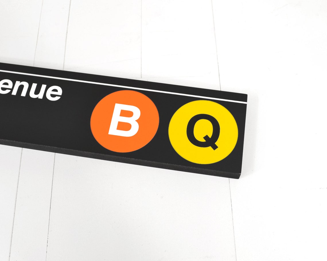 57 Street-7 Avenue Station New York City Subway Sign Wood - Etsy