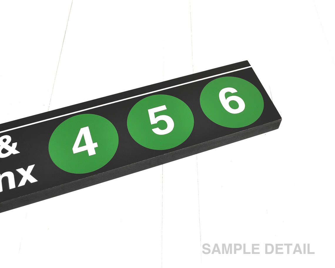 96 Street Station - New York City Subway Sign - Wood Sign - Etsy