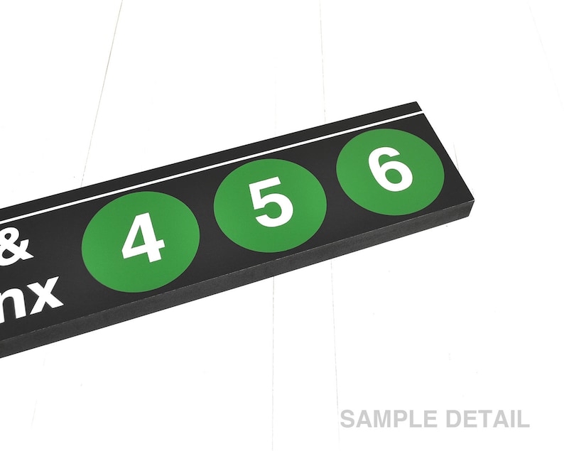 96 Street Station New York City Subway Sign Wood Sign - Etsy