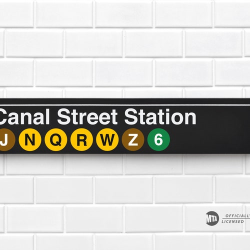 Kingston Avenue Station New York City Subway Sign Wood - Etsy