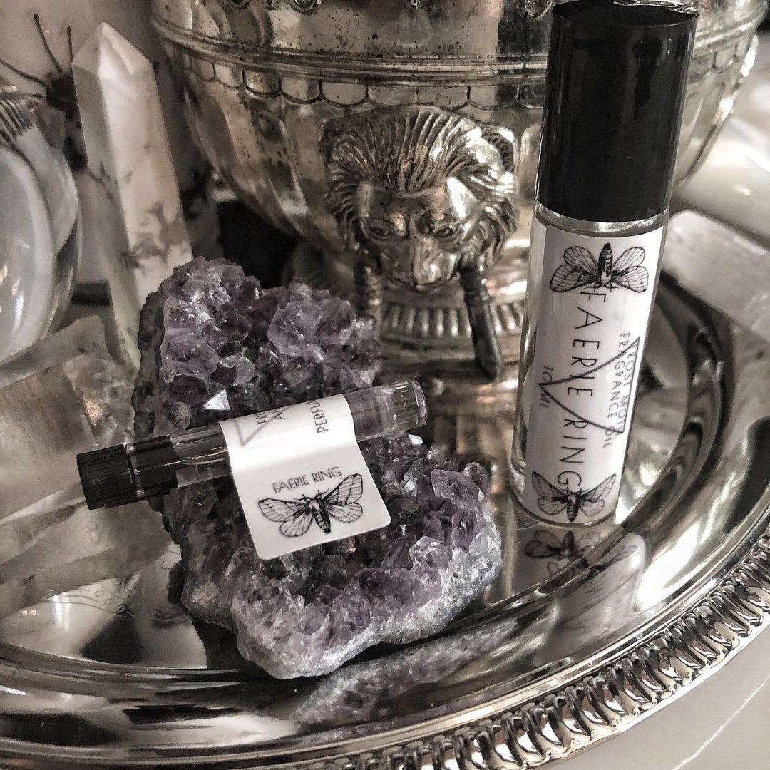 FAERIE RING Lilac & Grass Perfume Oil, Cottagecore Fairy Witch Gift ...