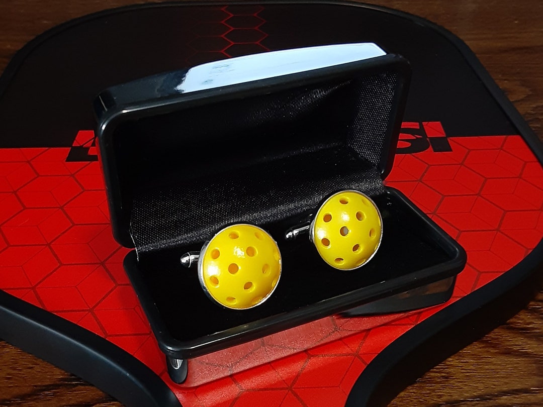 Pickleball Cufflinks - Pickle Ball Cuff Links - Etsy