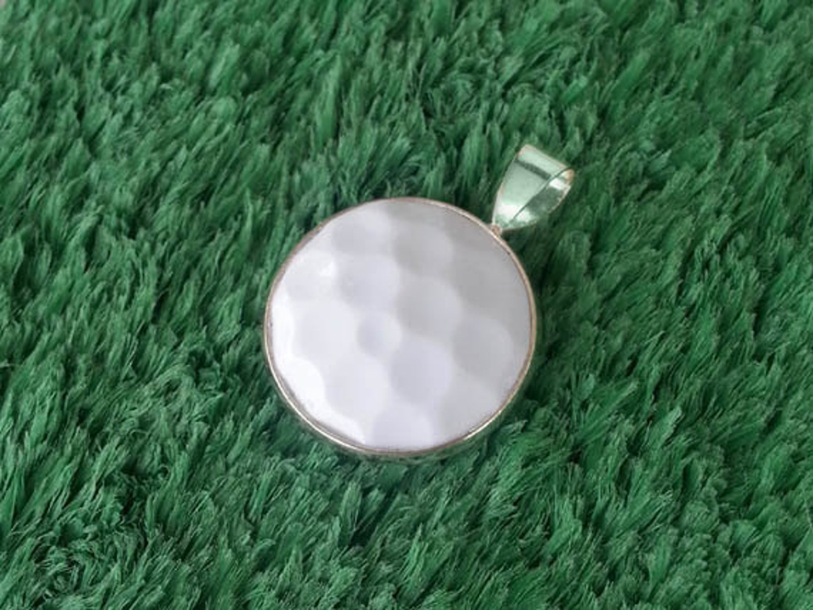 Real Golf Ball Necklace Pendant Handmade Necklace Pendant | Etsy
