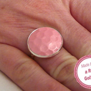 Real Golf Ball Ring Handmade Ring From a White, Pink, or Yellow Golf ...