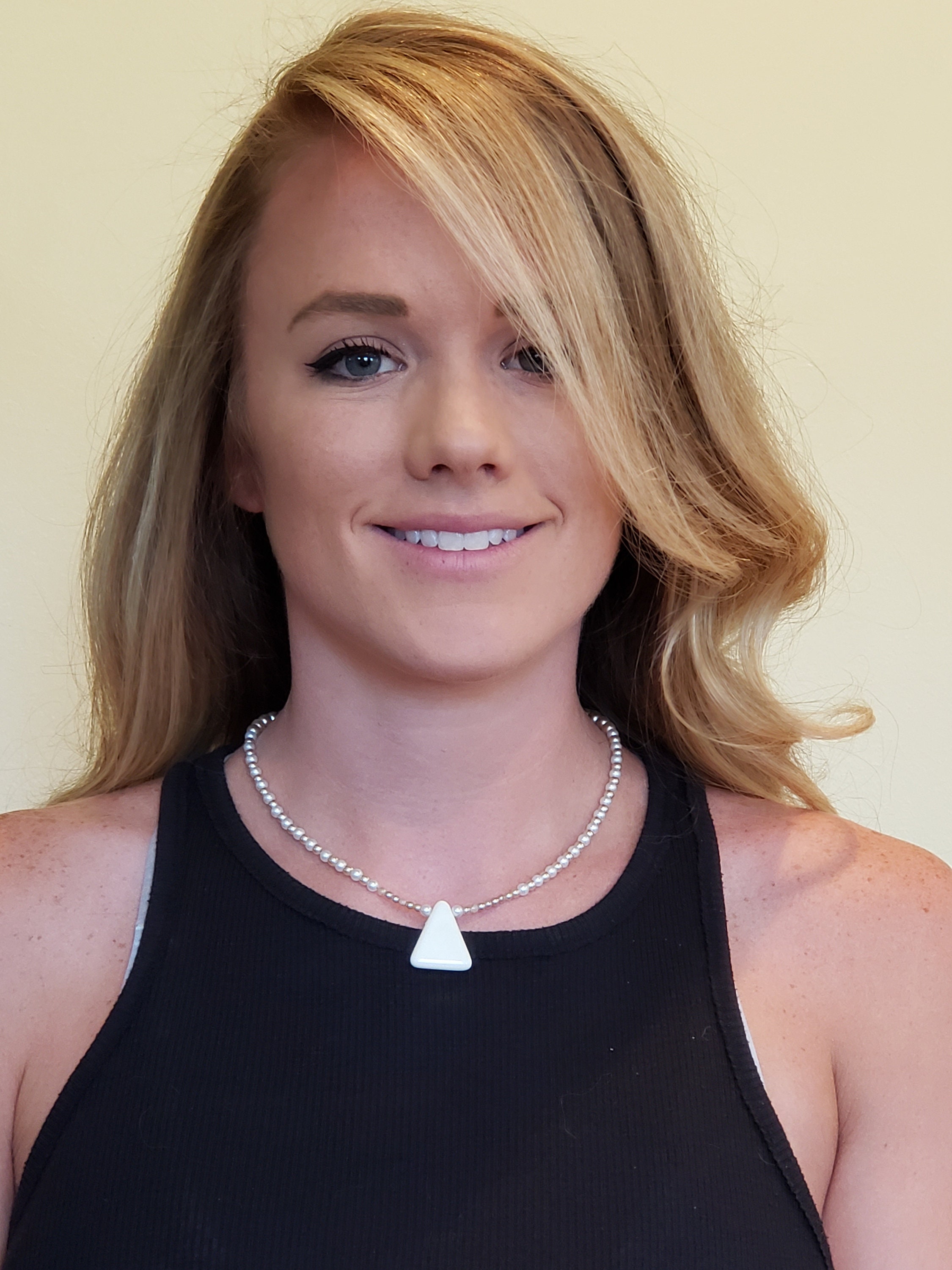 Pearls and Triangles - Etsy