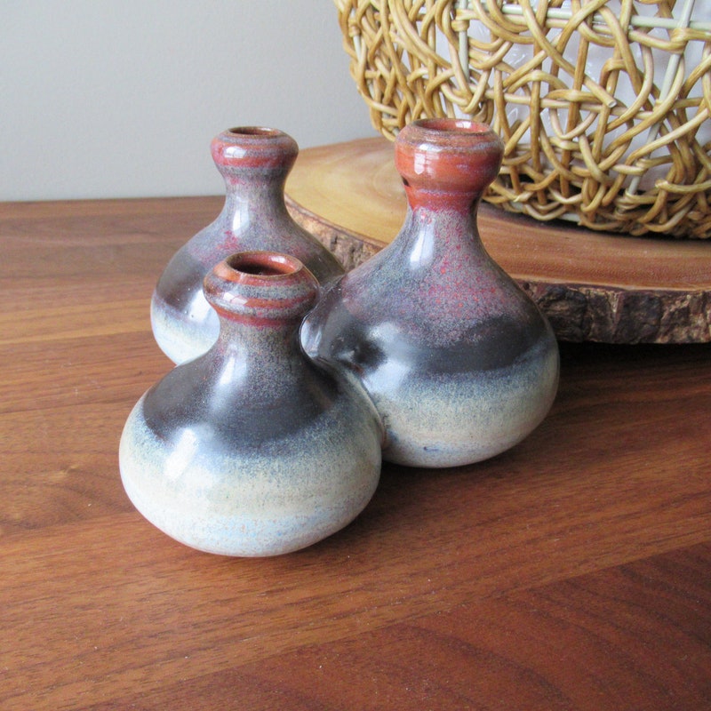 Pottery Bud Vase - Etsy
