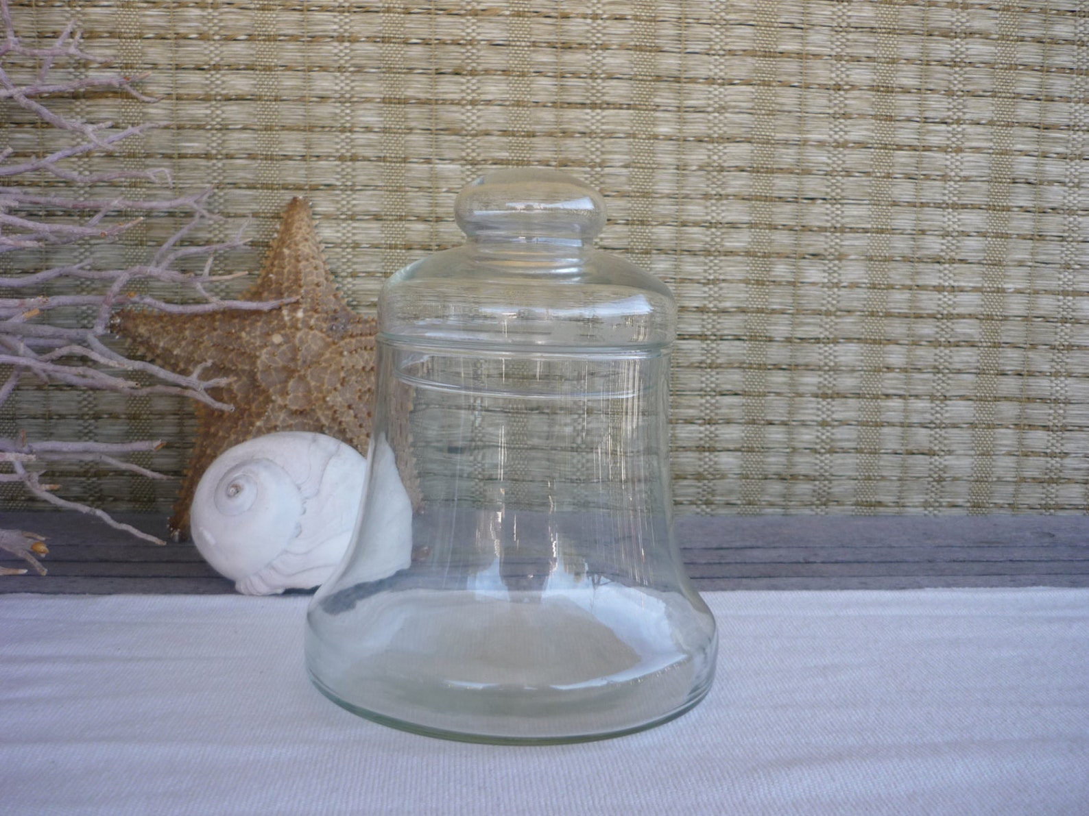 Vintage Apothecary Jar Glass Display Jars Glass Bell Jar - Etsy