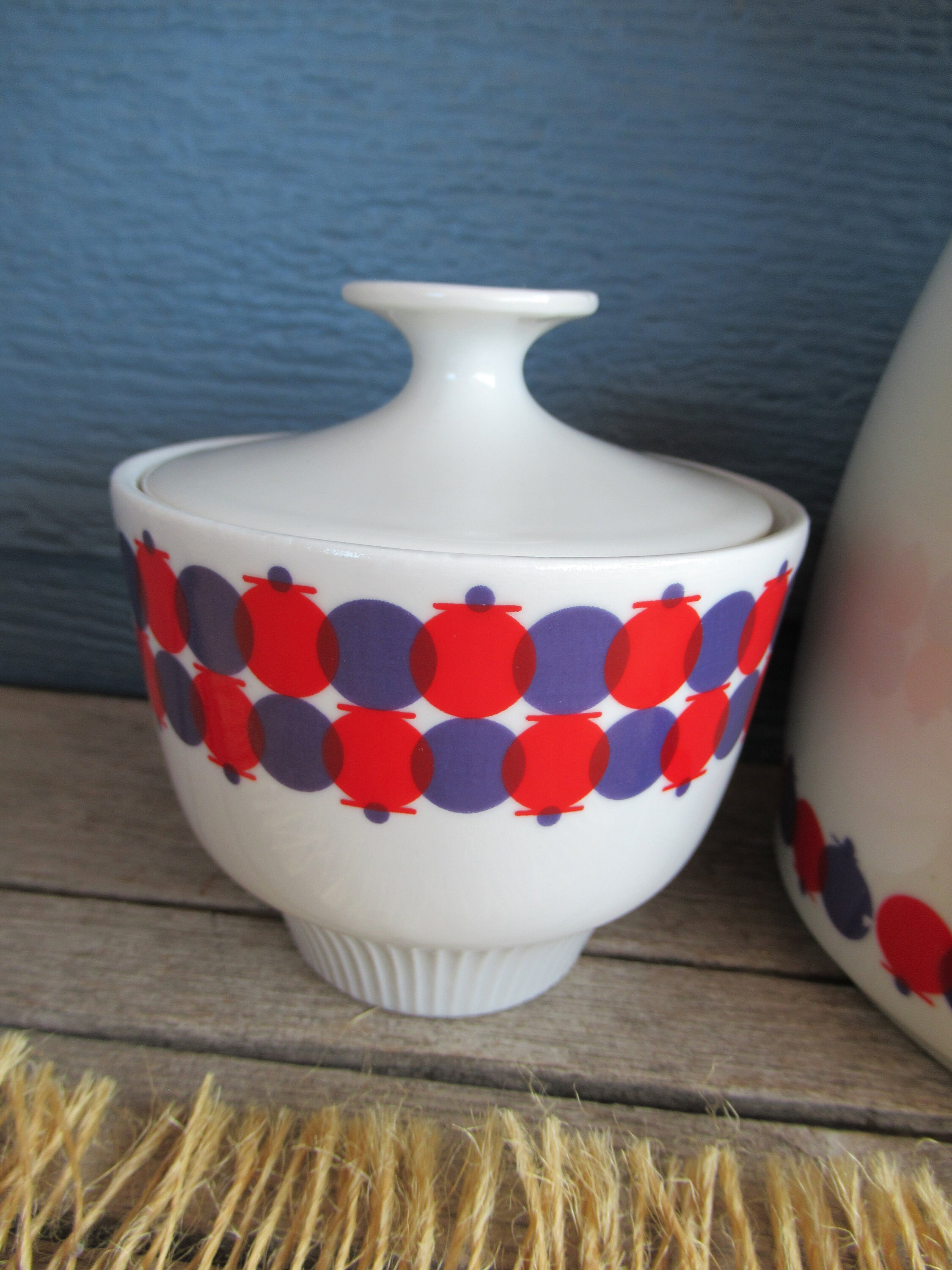 Vintage Mid Century Tea Set Teapot Creamer and Sugar Bowl | Etsy