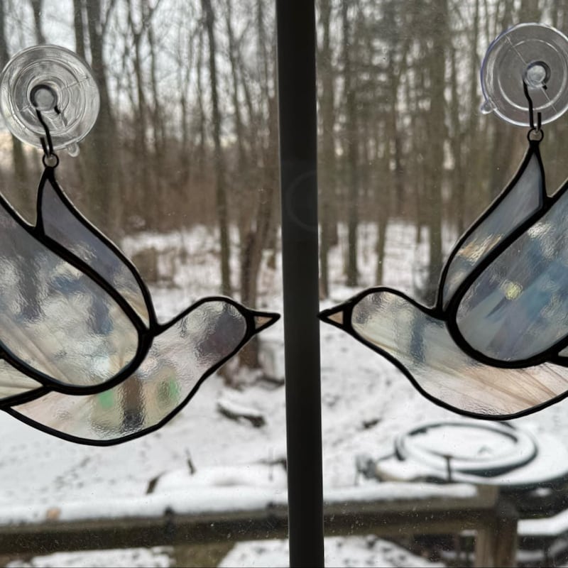 Stained Glass Dove - Etsy