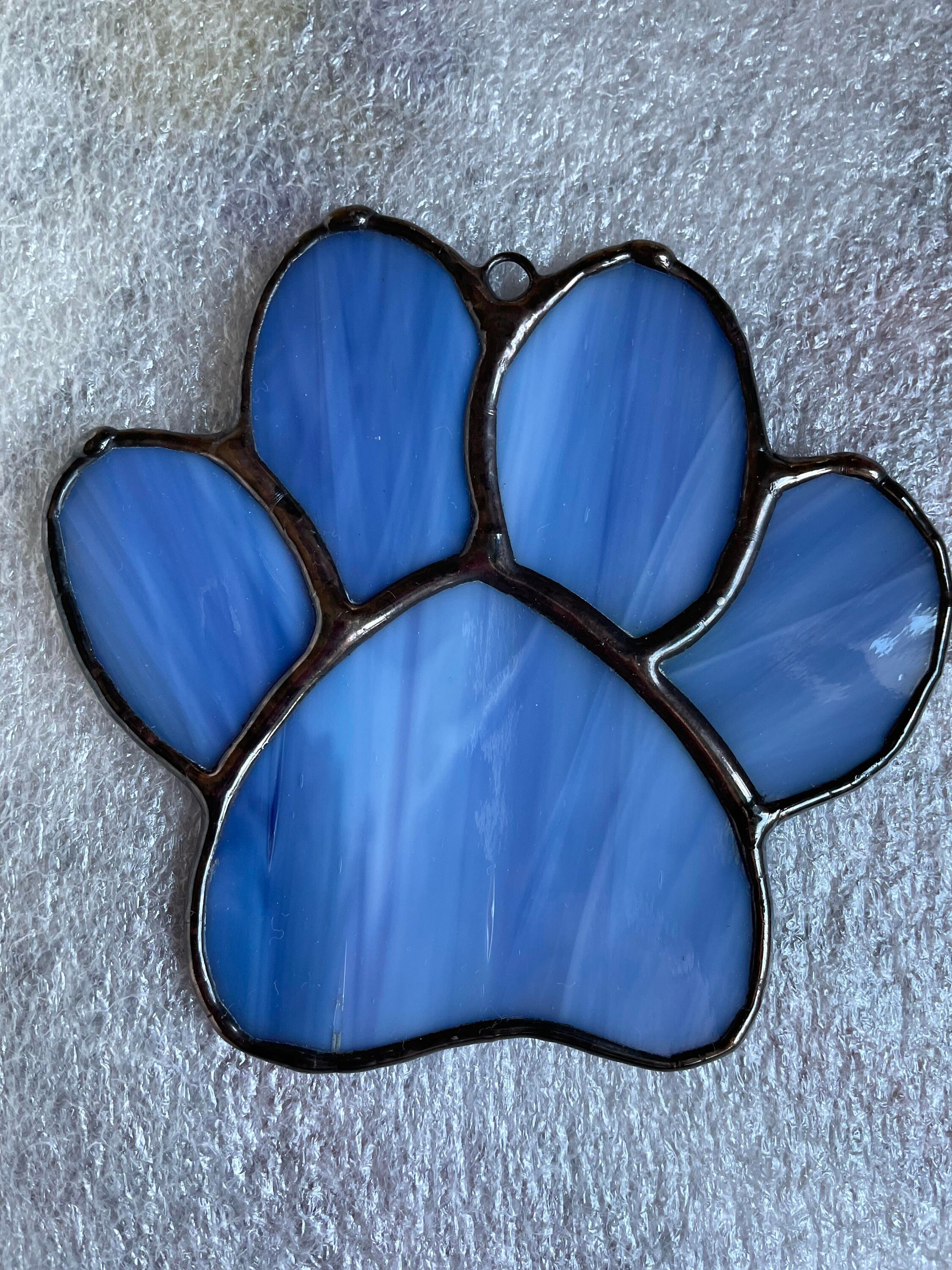 Paw Print Sun Catcher - Etsy