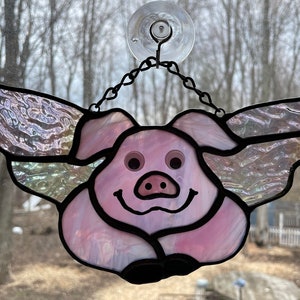 When Pigs Fly Sun Catcher - Etsy