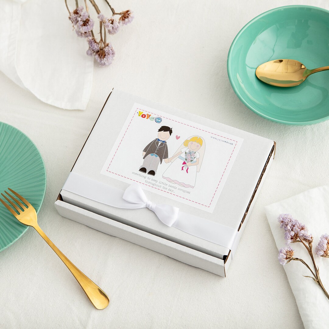 Deluxe Wedding Activity Box for Children - Etsy