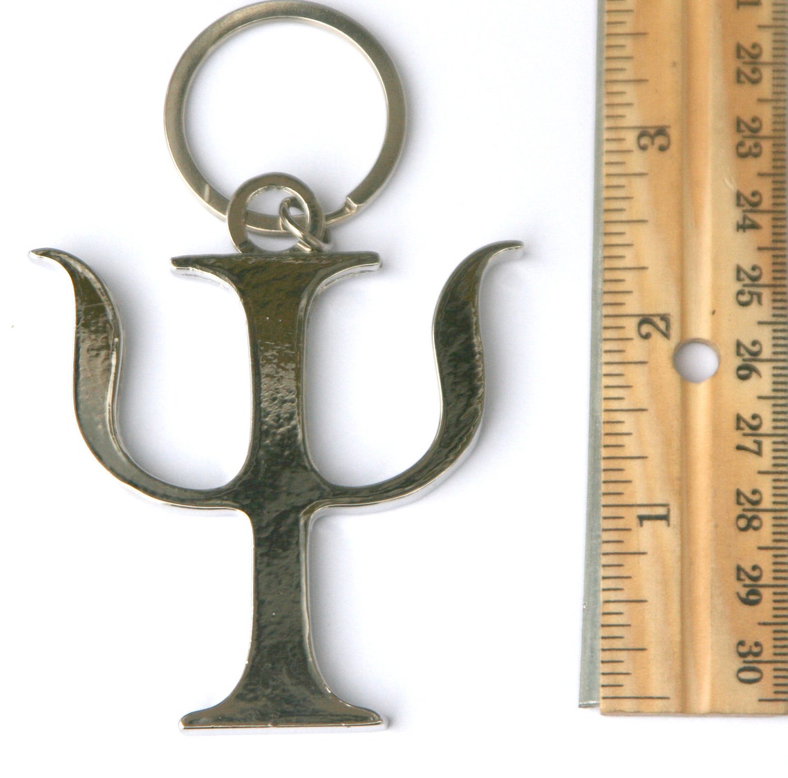 Psi Symbol Key Chain - Etsy