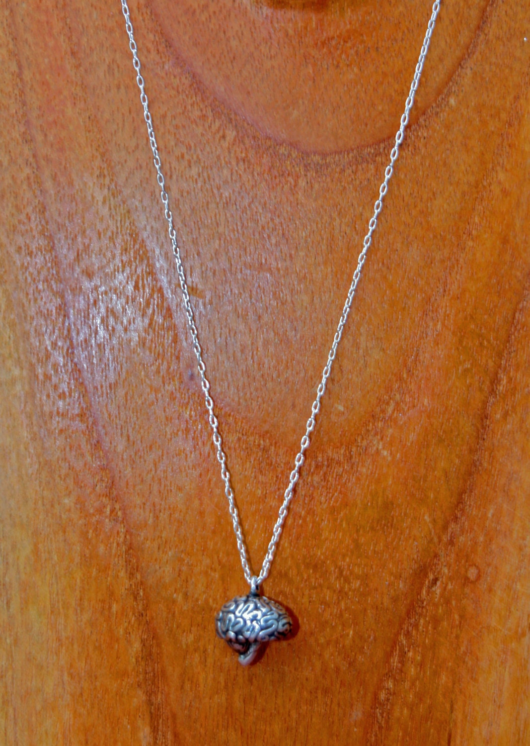 3-D Brain Necklace - Etsy