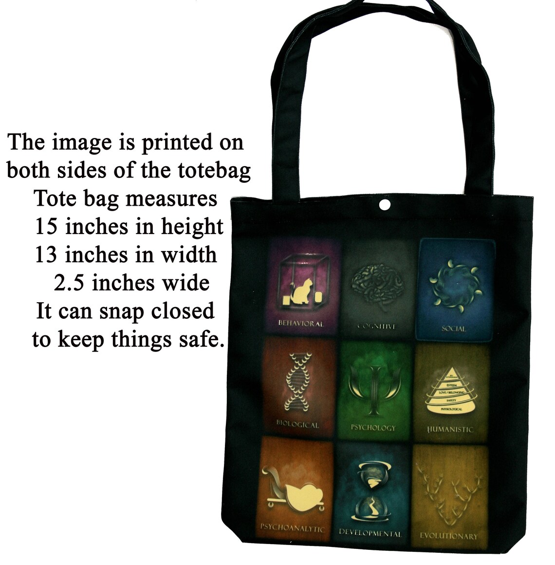 Fields of Psychology Tote Bag - Etsy