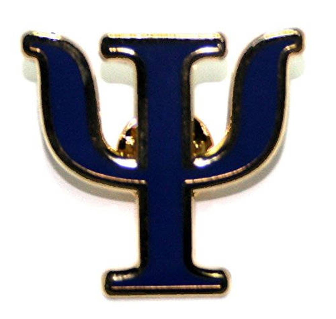 Psychology Symbol psi Pin - Etsy