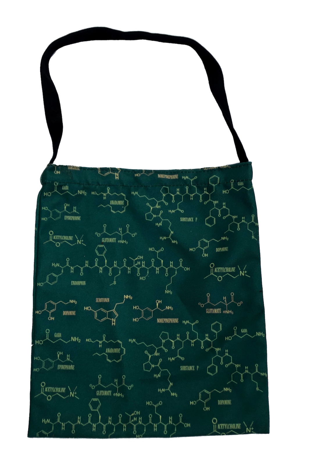 Psychology Neuroscience Totebag Neurotransmitter Molecular Structure ...