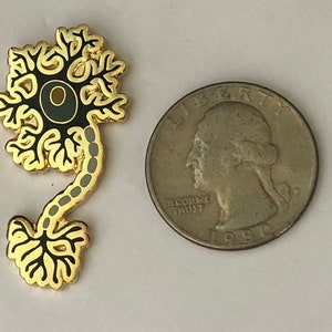 Neuron brain Cell Pin Neuron Lapel Pin Science Pin Biology - Etsy