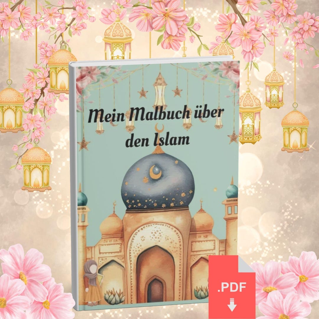 31 Islamic Coloring Pages Coloring Book for Children PDF, Islamic ...