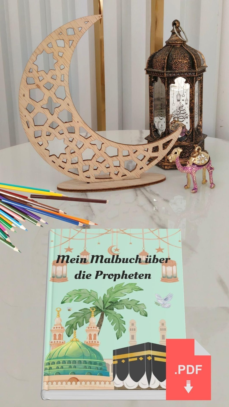 My Coloring Book About the Prophets - Etsy