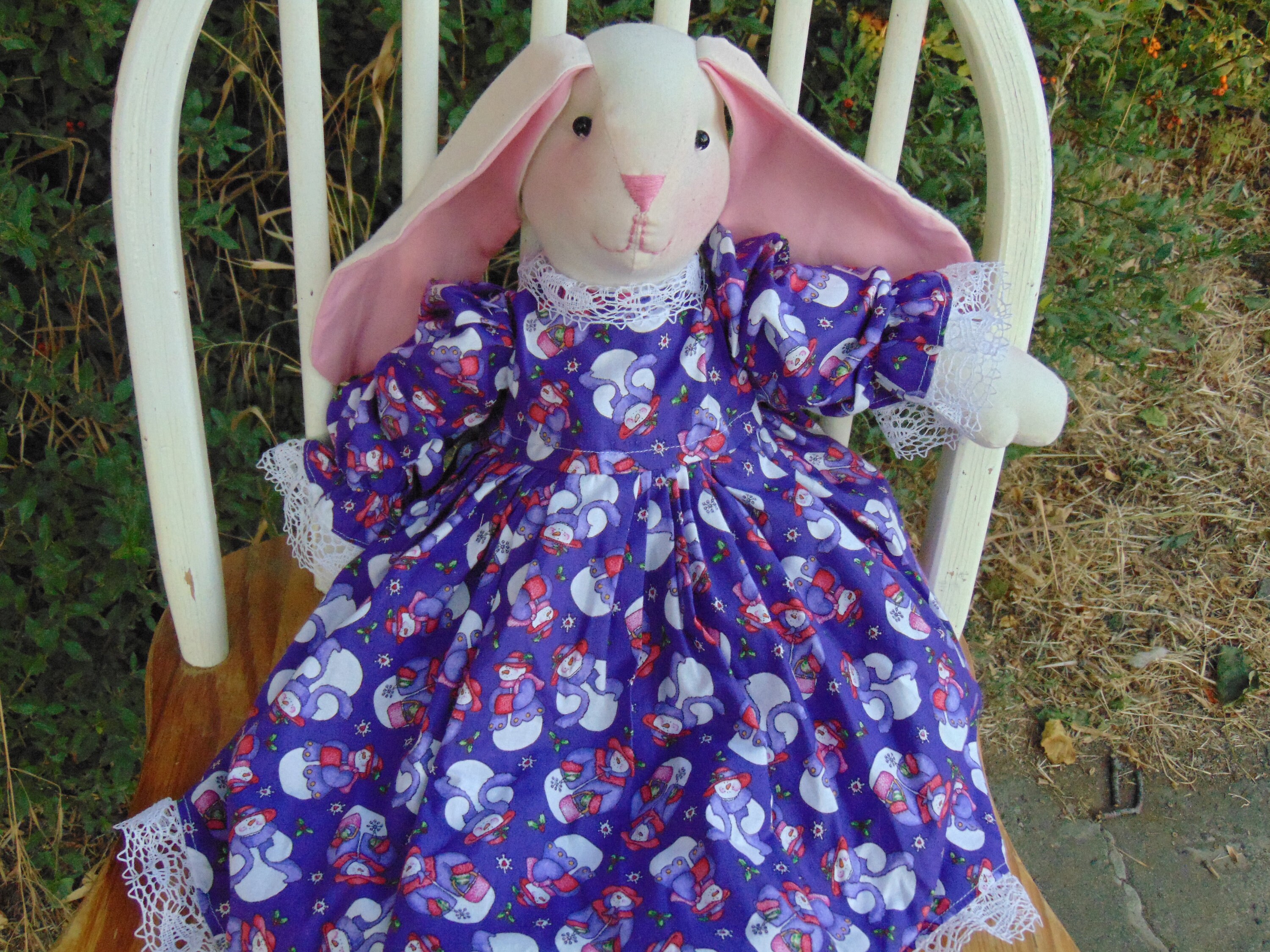 Merri the Stuffed Bunny Rabbit Doll - Etsy