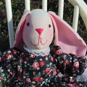 Molly the Stuffed Bunny Rabbit Doll - Etsy