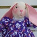 Merri the Stuffed Bunny Rabbit Doll - Etsy