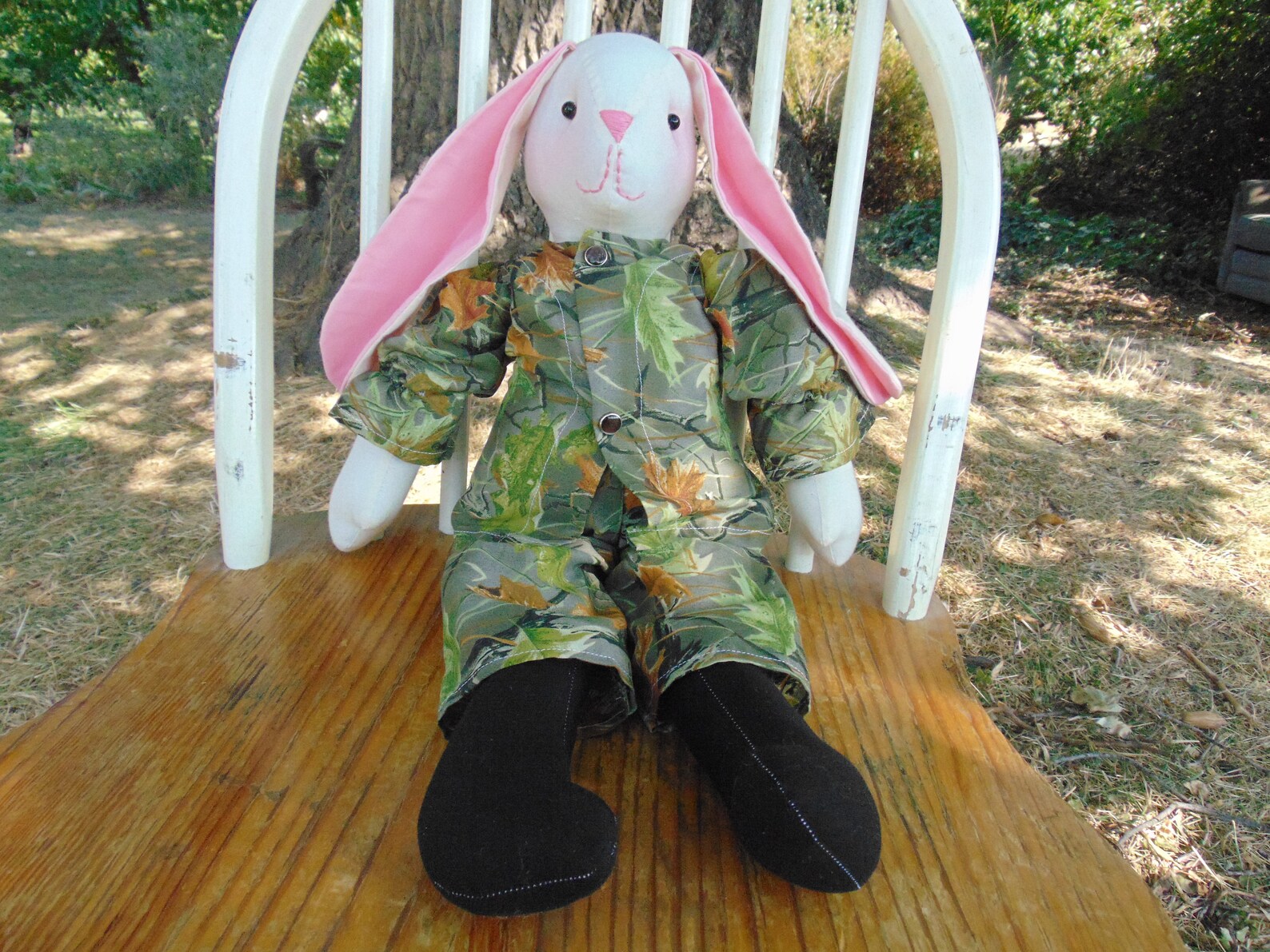 Camo Tony the Stuffed Boy Bunny Rabbit Doll - Etsy