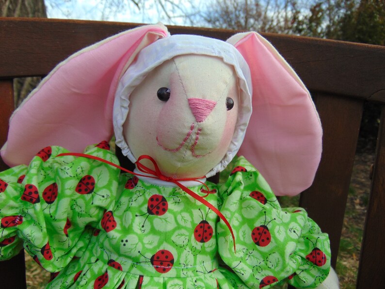 Ellie the Baby Stuffed Bunny Rabbit Doll - Etsy