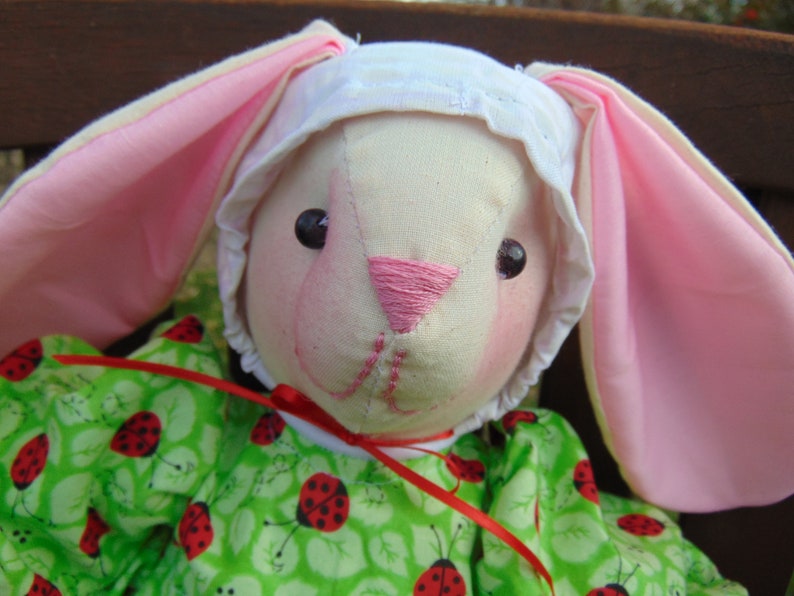 Ellie the Baby Stuffed Bunny Rabbit Doll - Etsy