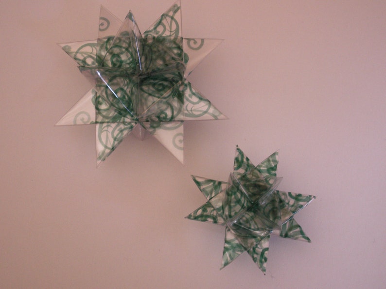 Elegant Froebel Stars Set of 12 - Etsy