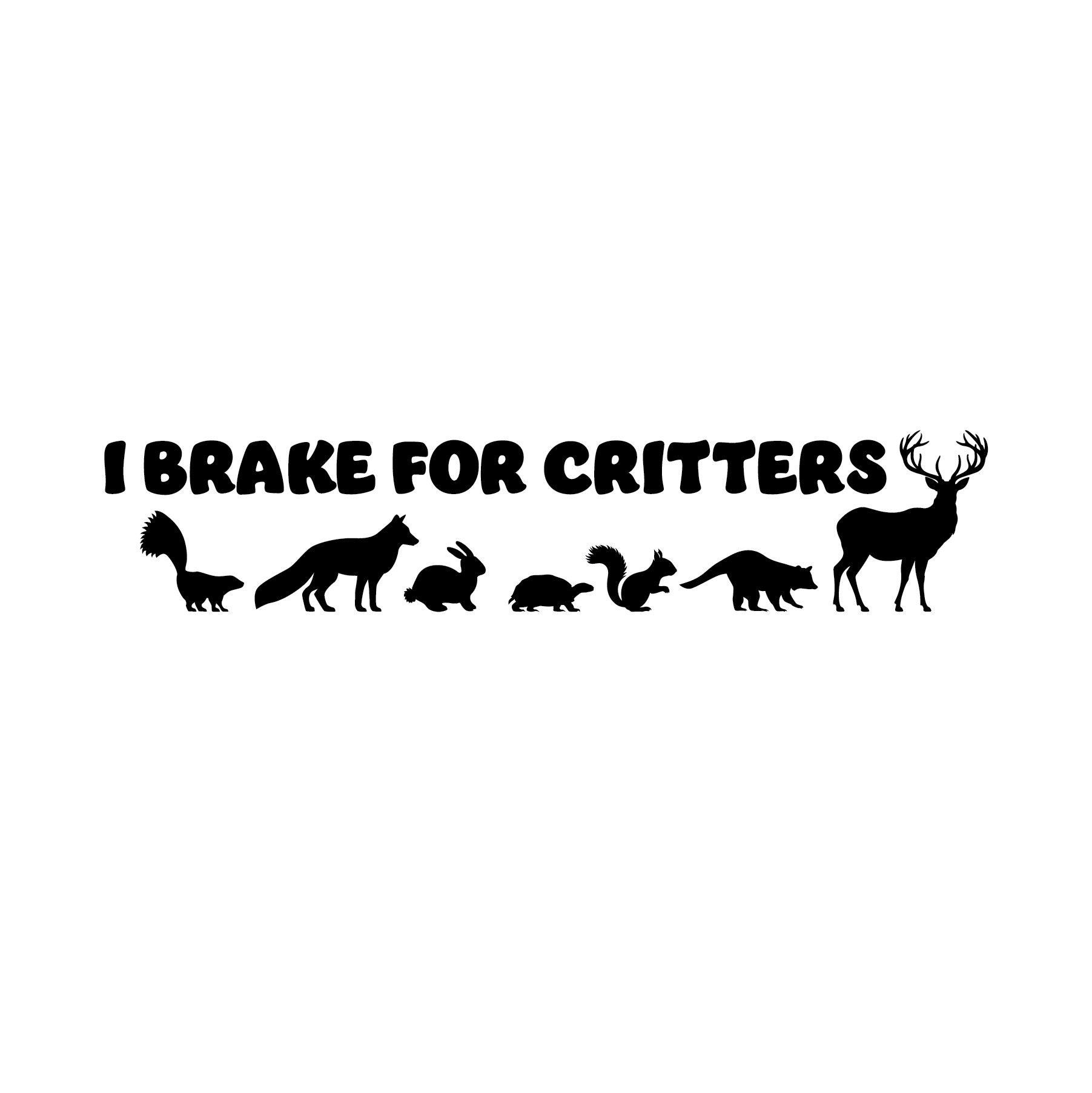 I Brake for Critters SVG PNG - Etsy
