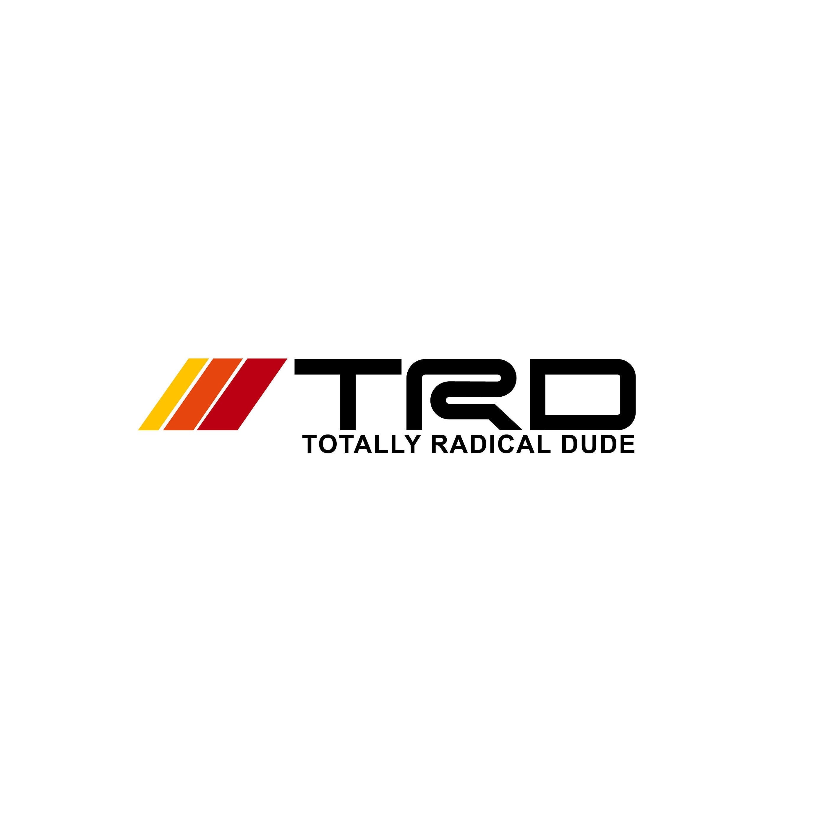 TRD Totally Radical Dude SVG PNG Digital File - Etsy