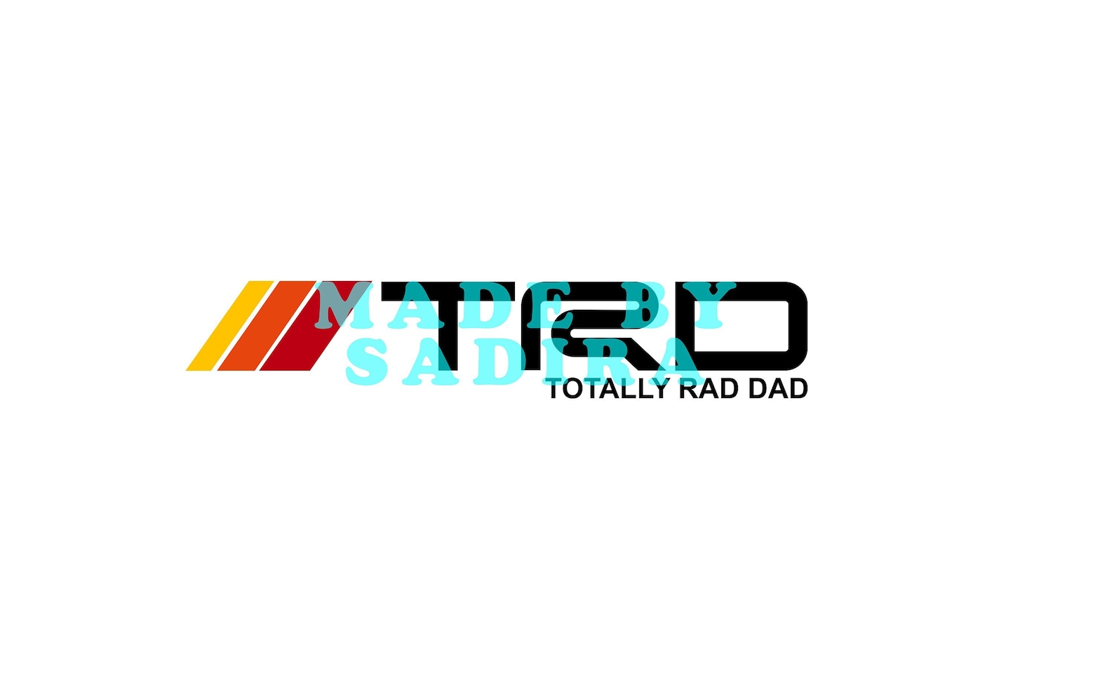 TRD Totally Rad Dad SVG PNG Digital File - Etsy
