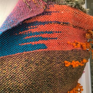 Women's Handwoven Vest , Saori Woven ,freestyle ,handwoven,art Textile ...