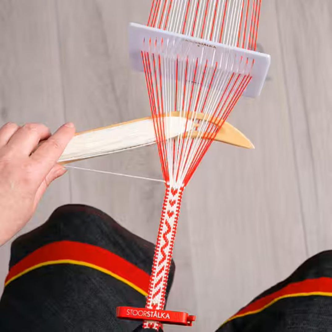 Weave Kit Professional ,,level 3, White-red,band Weaving,kit for ...