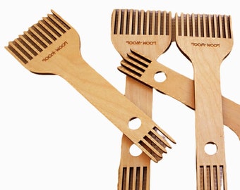 Weaving Comb, Comb With Needle, Nalbinding Needle,tapestry Beater for ...