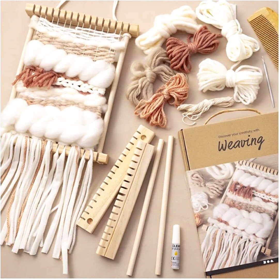 Starter Weaving Kit : Learn How to Weave on a Loom - Etsy
