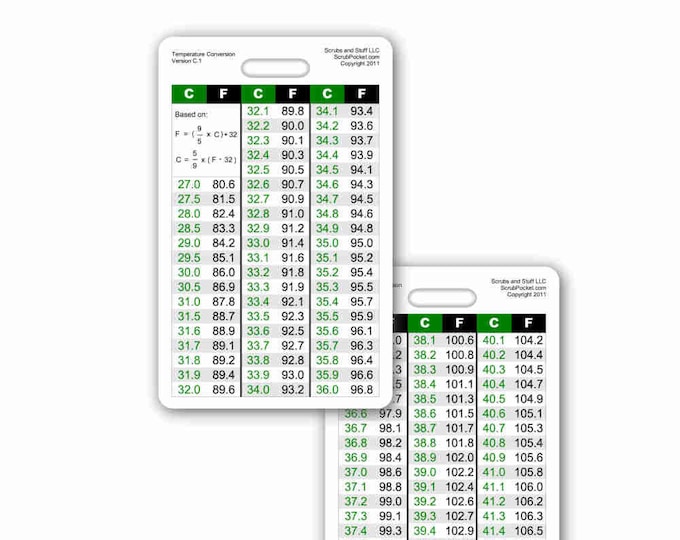 Lab Values Badge Pocket Card Reference Vertical for Nurse - Etsy