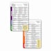 Lab Values Badge Pocket Card Reference Vertical for Nurse Paramedic EMT ...