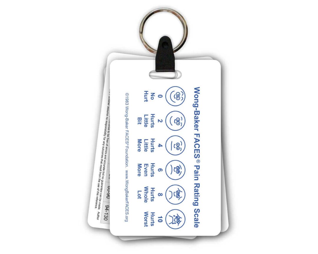 5 Card Pediatric Keychain Badge Card Set for Nurse Paramedic EMT for ID ...
