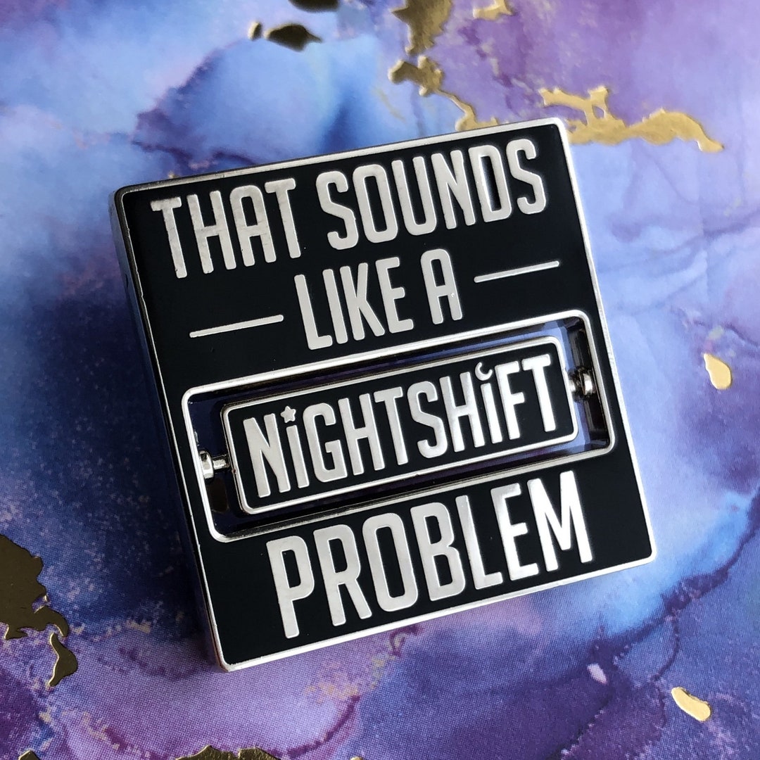 Sounds Like a Problem Pin | Nerdy, Funny, & Real by Radgirlcreations - Etsy
